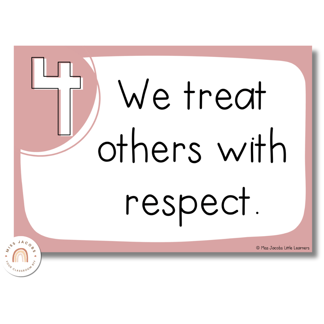 Classroom Rules Posters | Australiana