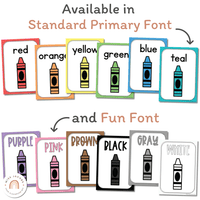 Color Posters - Cute Classroom Decor