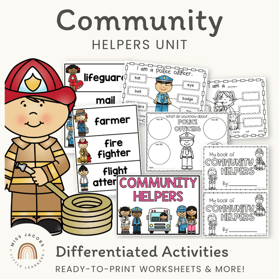 Community Helpers Unit - Miss Jacobs – Miss Jacobs Little Learners