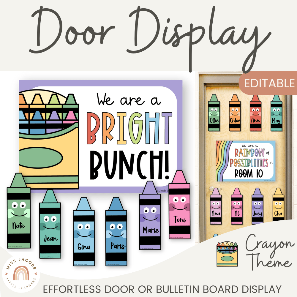 Classroom Door Displays – Miss Jacobs Little Learners
