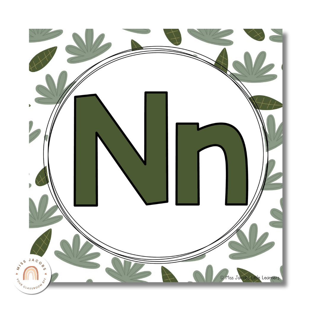 Alphabet Posters Bundle | Cute Jungle Animals