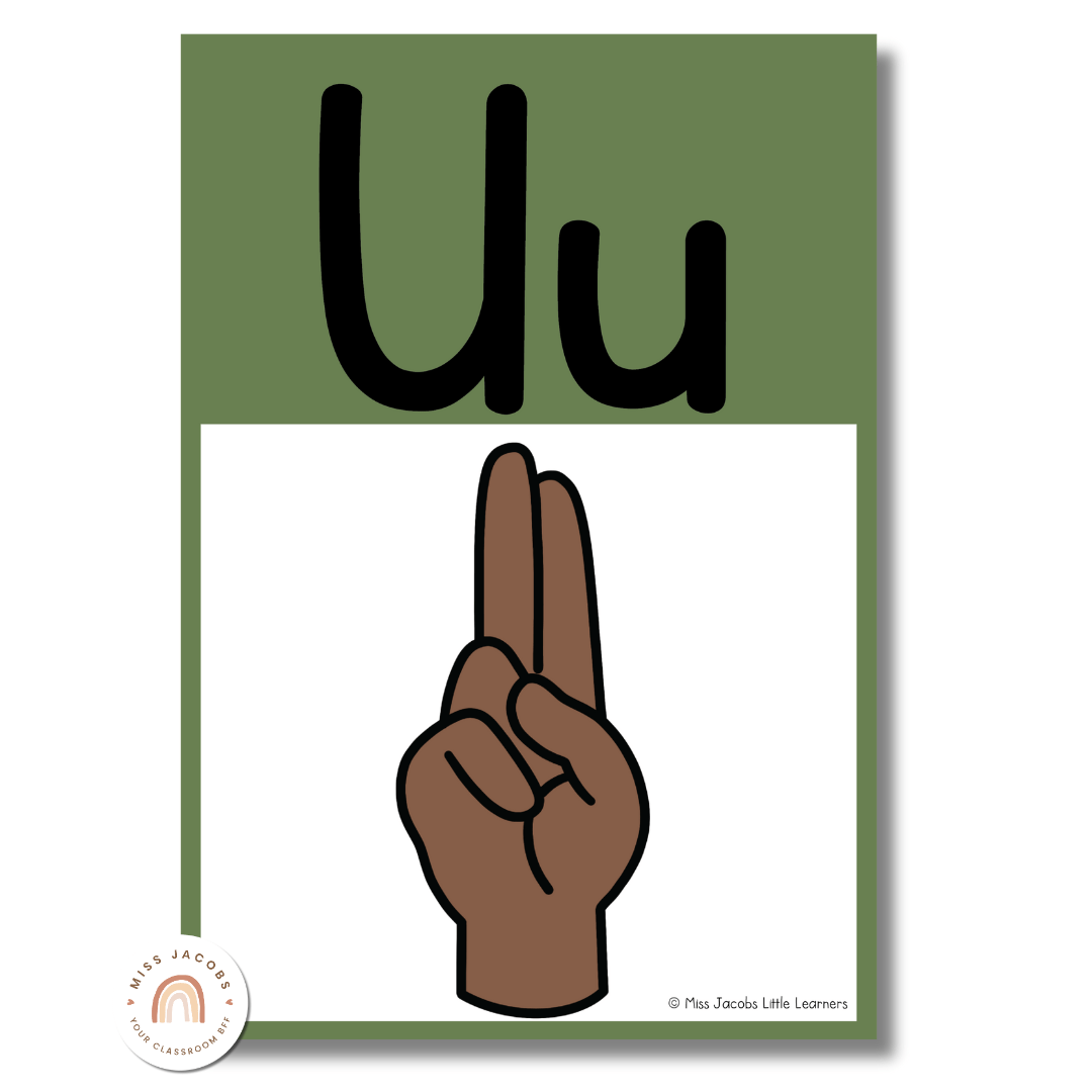 Alphabet Posters Bundle | Cute Jungle Animals