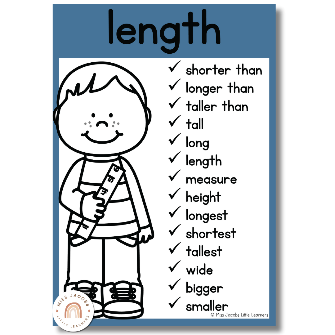 Measurement Posters | Cute Jungle Animals