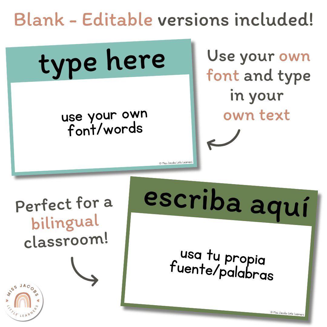 Parts of Speech Posters | Cute Jungle Animals