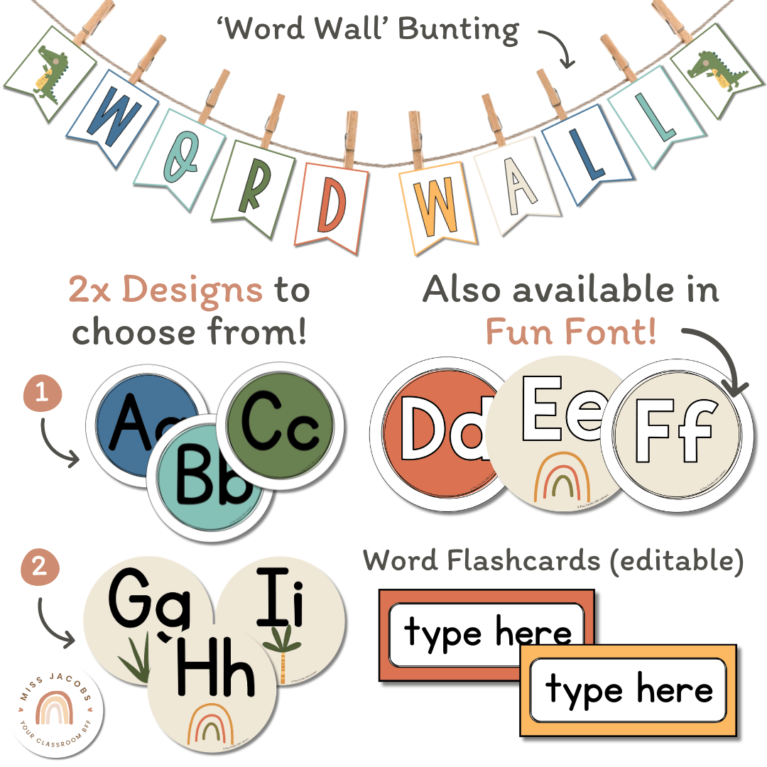 Word Walls - Miss Jacobs Little Learners