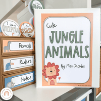 Cute Jungle Animals Classroom Decor - Safari Theme - Miss Jacobs – Miss ...