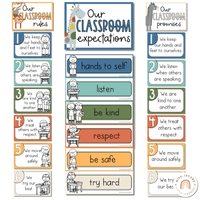 Classroom Rules Posters | Cute Jungle Animals – Miss Jacobs Little Learners