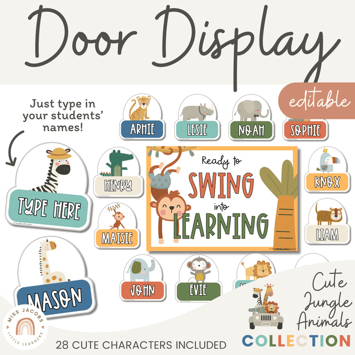 Classroom Door Displays - Miss Jacobs Little Learners