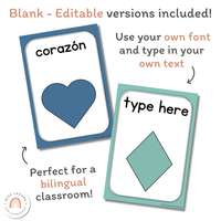 Shape Posters | Cute Jungle Animals