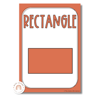 Shape Posters | Cute Jungle Animals