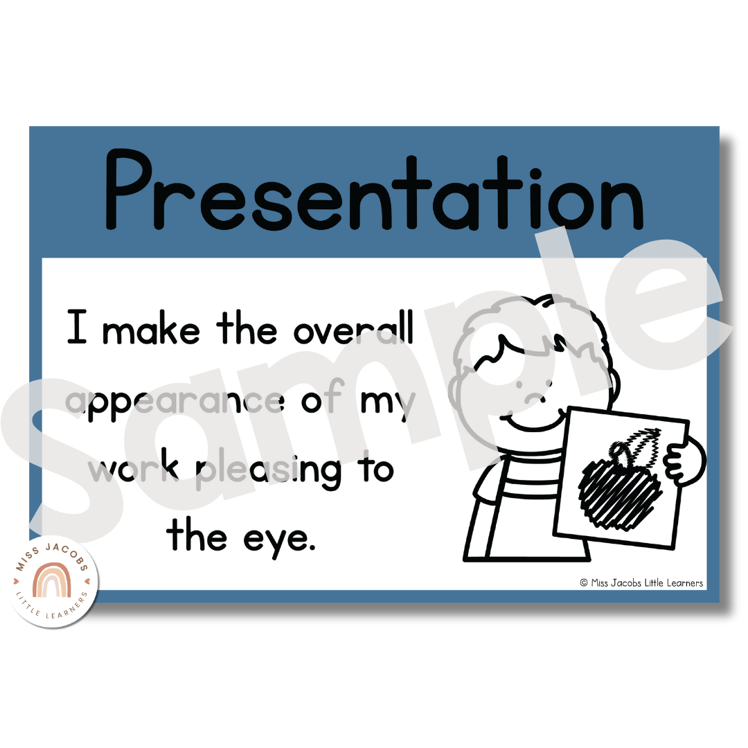 Cute Jungle Safari Animals English Posters Decor - Miss Jacobs