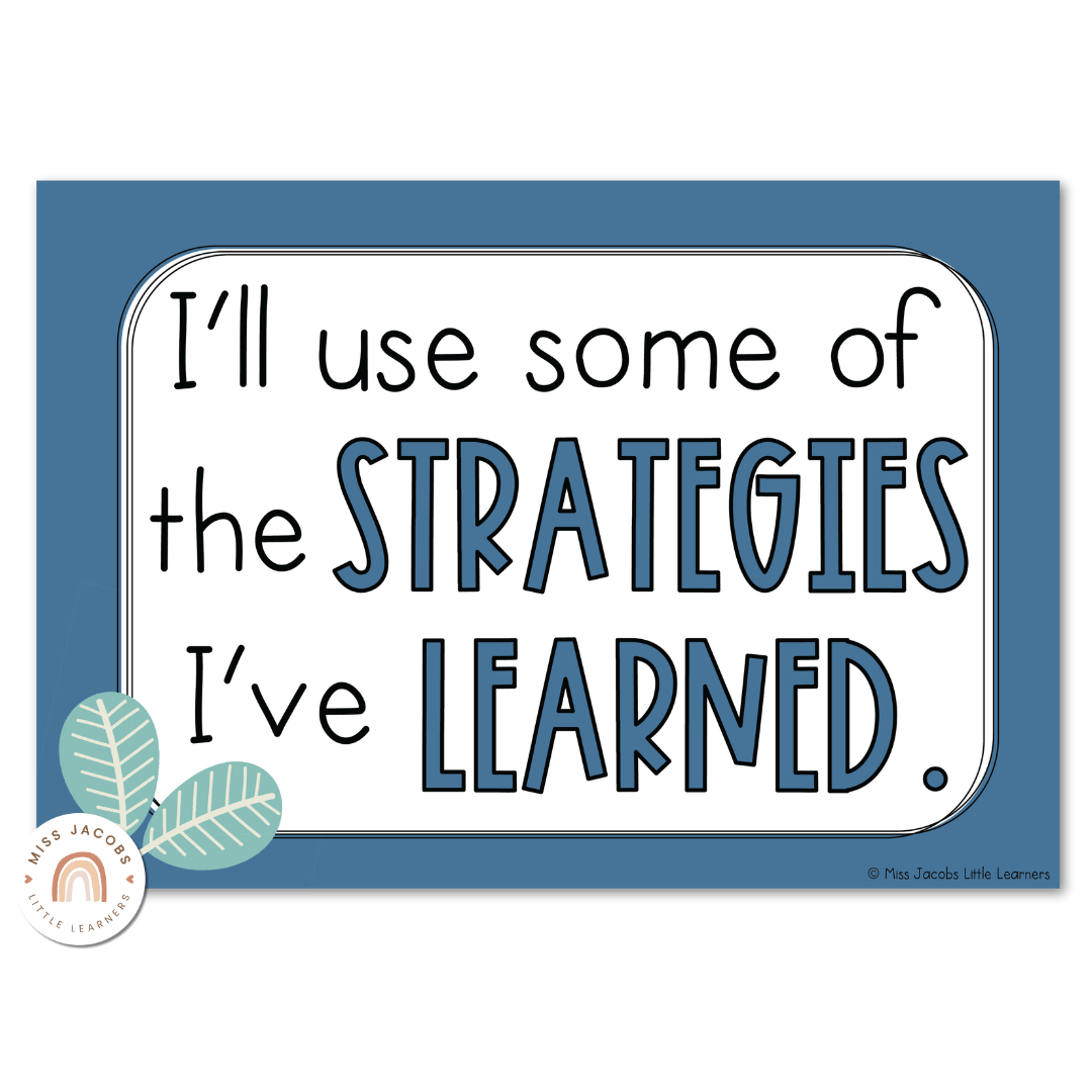 Modern Growth Mindset Display | Cute Jungle Animals