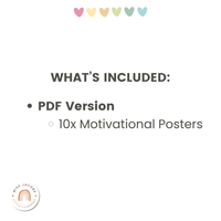 Motivational Classroom Posters - Cute Pastel Theme - Miss Jacobs – Miss ...