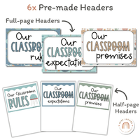 Classroom Rules and Expectations Posters - Cute Sea Life – Miss Jacobs ...