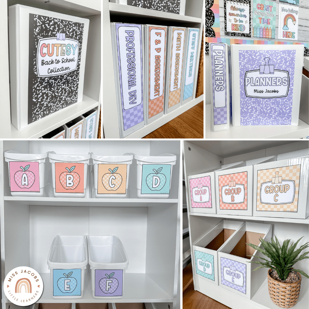 Cutesy Classroom Decor - Back to School Theme - Miss Jacobs