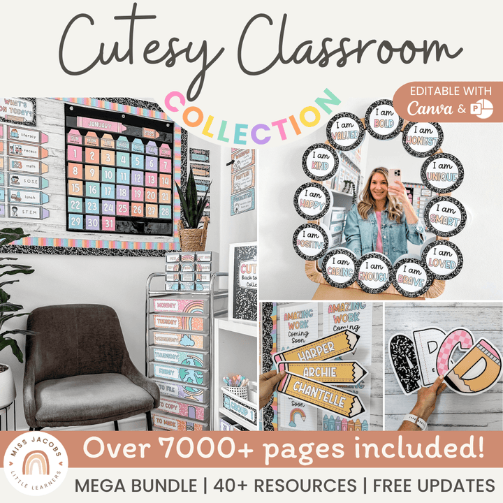 Cutesy Classroom Collection - Miss Jacobs Little Learners