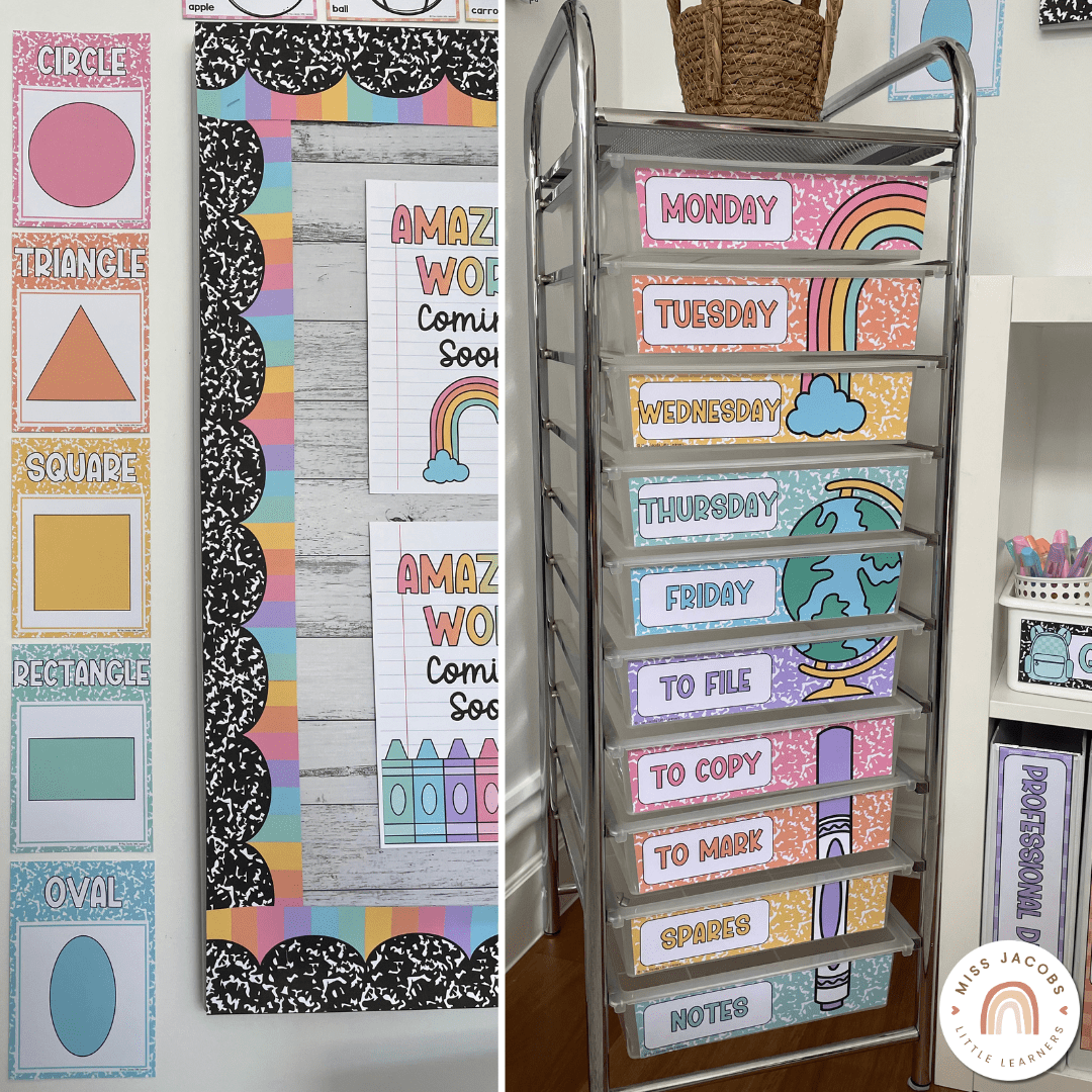Cutesy Classroom Decor - Back to School Theme - Miss Jacobs