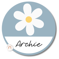 Door Display - Daisy Gingham Pastels Decor