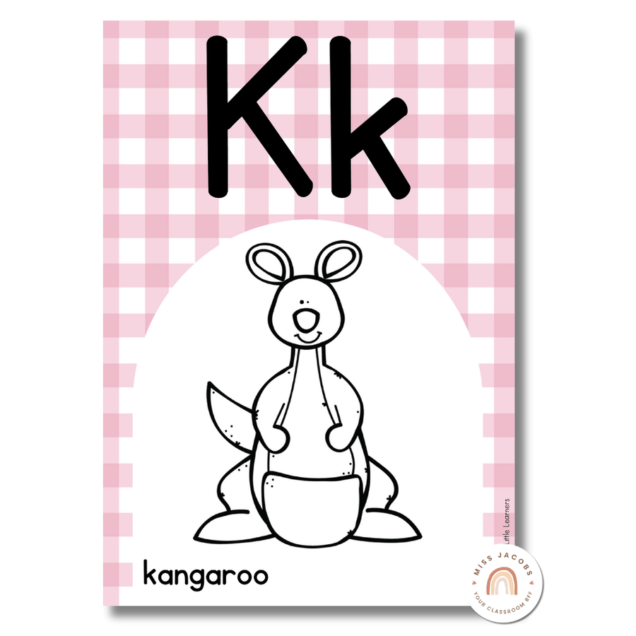 Daisy Gingham Pastels Classroom Decor – Page 3 – Miss Jacobs Little ...