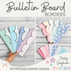 Daisy Gingham Pastels Bulletin Board Borders - Miss Jacobs Little Learners