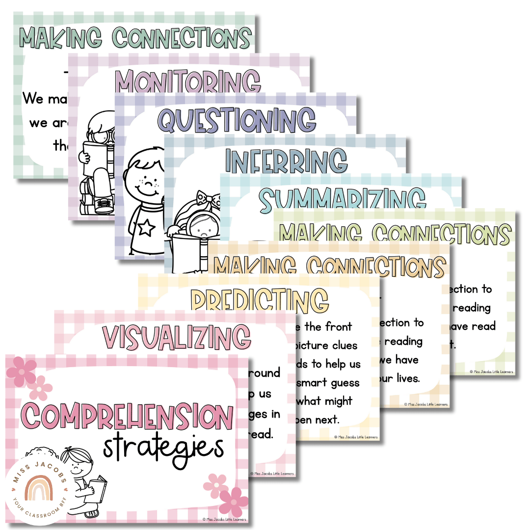 Daisy Gingham Pastels Classroom Collection - Miss Jacobs Page 4 - Miss ...