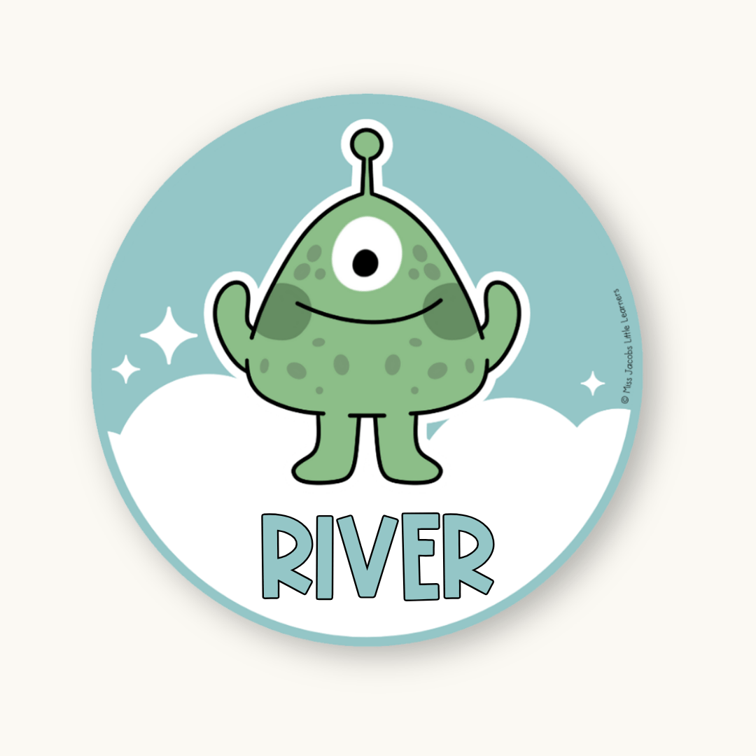 Door Display Cute Aliens - Dreamy Space Theme - MJLL – Miss Jacobs ...