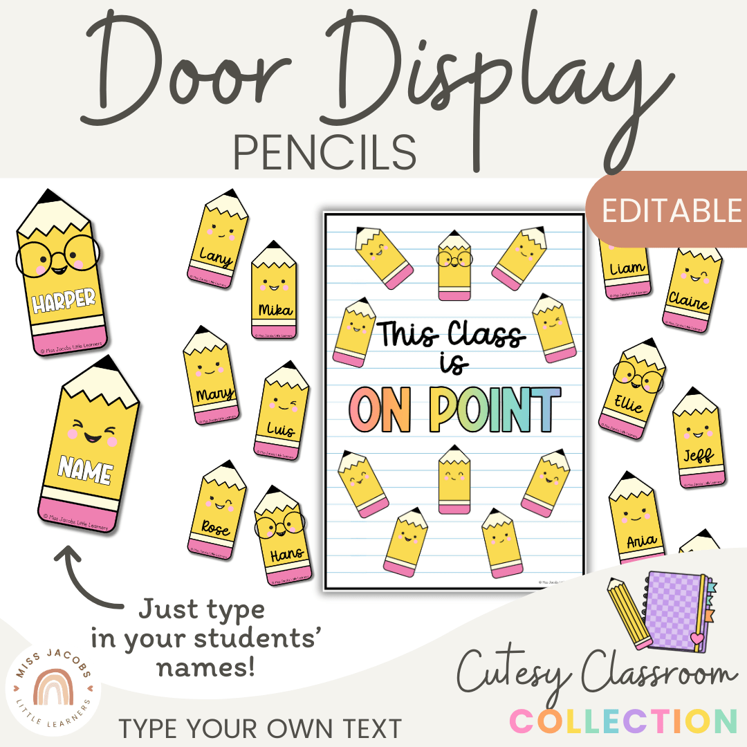 Classroom Door Displays - Miss Jacobs Little Learners