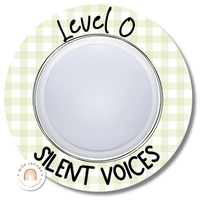 Voice Levels Display - Push Light Noise Levels - Daisy Gingham Pastels ...