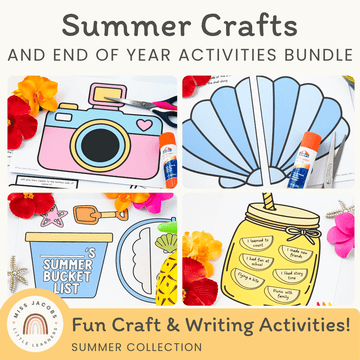 Summer Crafts Bulletin Board Decoration Ideas & End of Year Activities ...