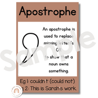 Desert Neutrals Collection English Posters Decor - Miss Jacobs