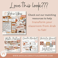 Desert Neutrals Collection English Posters Decor - Miss Jacobs