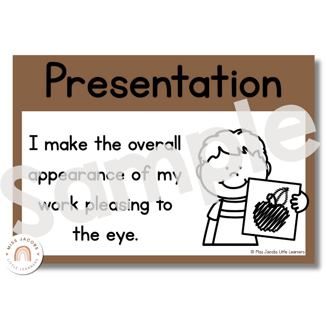 Daisy Gingham Neutrals English Posters Decor - Miss Jacobs