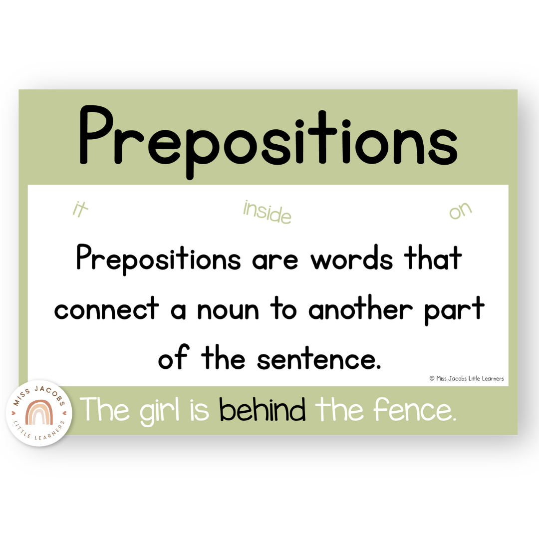 English Posters Reading and Writing Bundle - Woodland Theme - MJLL ...