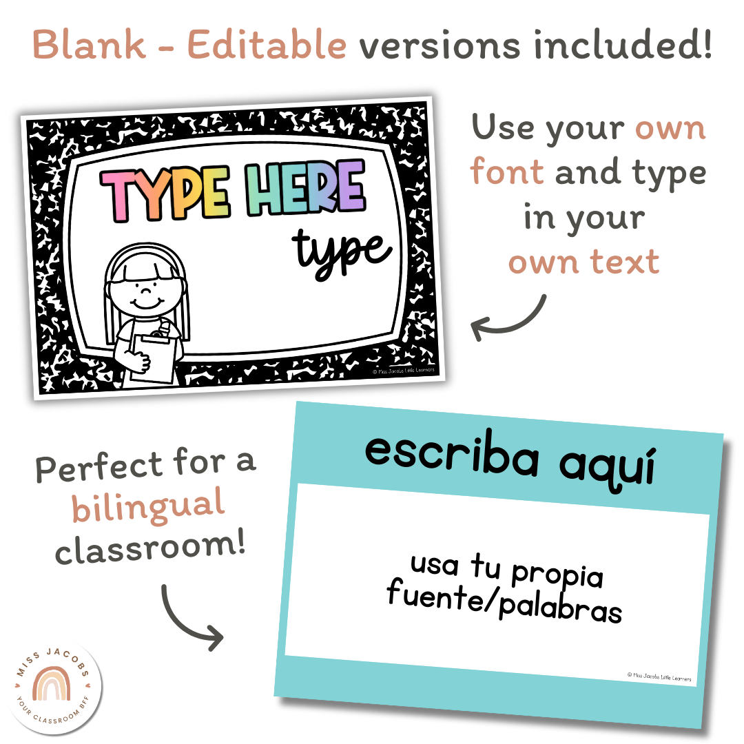 Figurative Language Posters - Cutesy Classroom Theme - Miss Jacobs ...