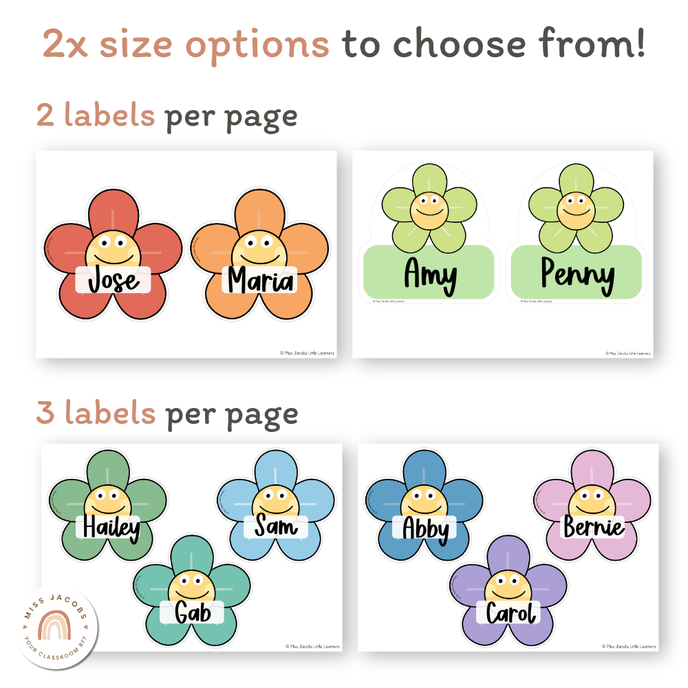 Flower Door Display Classroom Decor - Miss Jacobs – Miss Jacobs Little ...