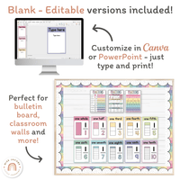 Fraction Anchor Charts - Pastel Classroom Theme - Miss Jacobs – Miss ...