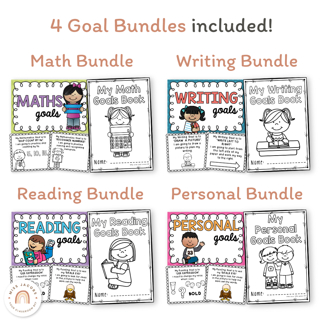 Student Goal Setting Mega Bundle