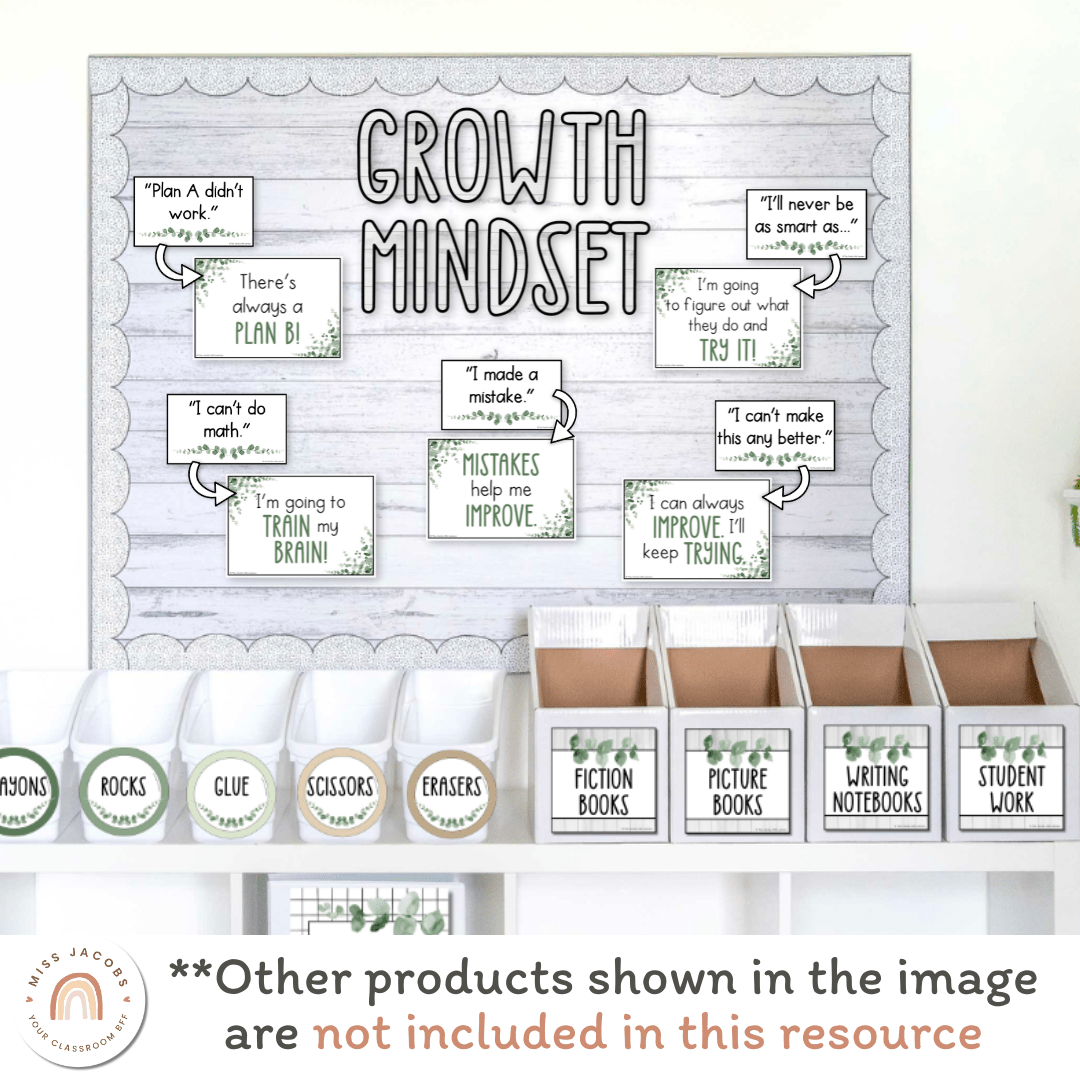 Growth Mindset Posters - Miss Jacobs Little Learners