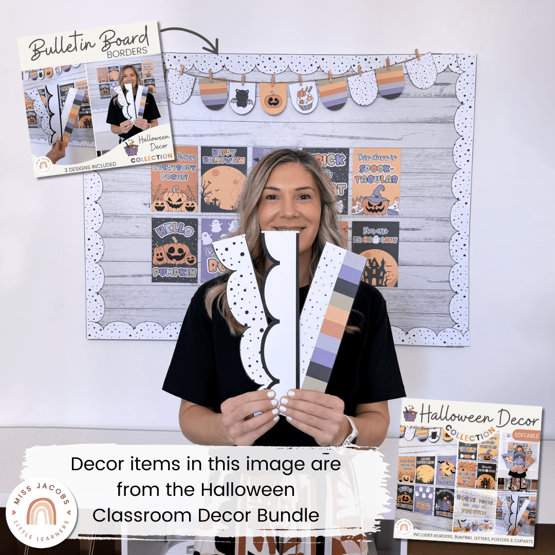 Halloween Decor Collection - Miss Jacobs Little Learners - Miss Jacobs ...