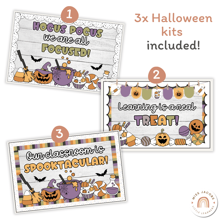 Halloween Decor Collection - Miss Jacobs Little Learners