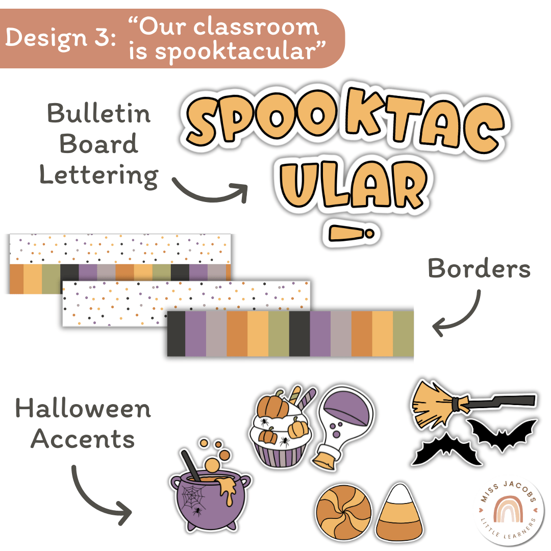 Halloween Bulletin Board Kit | Miss Jacobs Little Learners