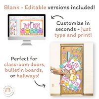 Ice Cream Door Display Classroom Decor - Miss Jacobs