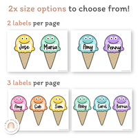 Ice Cream Door Display Classroom Decor - Miss Jacobs