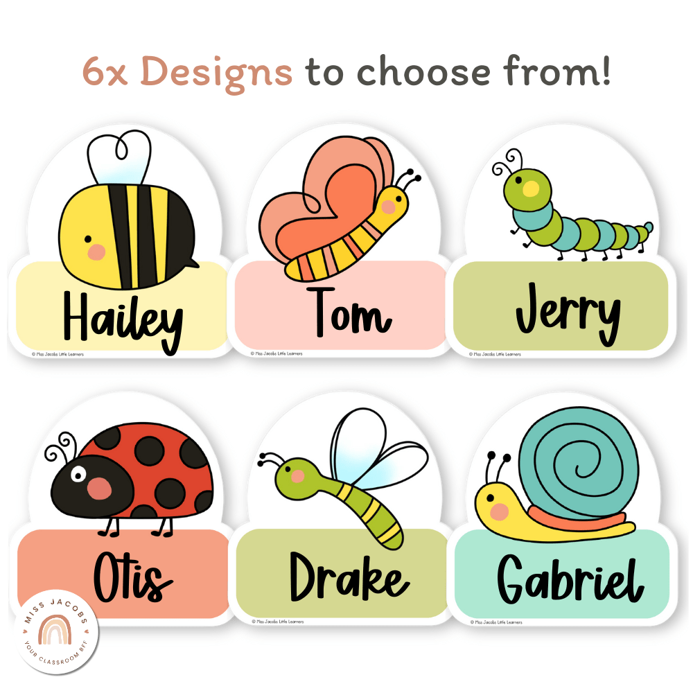 Insects Door Display Classroom Decor - Miss Jacobs – Miss Jacobs Little ...