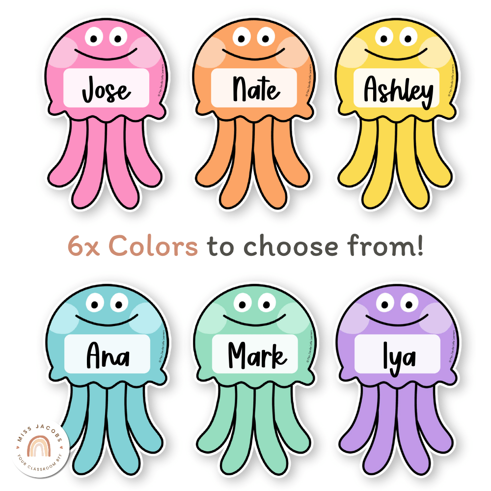 Jellyfish Door Display Classroom Decor - Miss Jacobs – Miss Jacobs ...