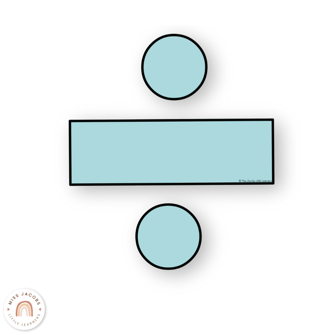 Large Math Symbols - Pastel Classroom Theme - Miss Jacobs