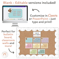 Levels of Understanding Posters - Spotty Pastel Theme - MJLL
