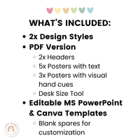 Levels of Understanding Posters - Spotty Pastel Theme - MJLL