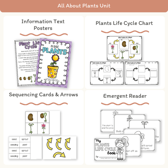 Life Cycle Thematic Units Bundle - Printables, Worksheets & Activities ...