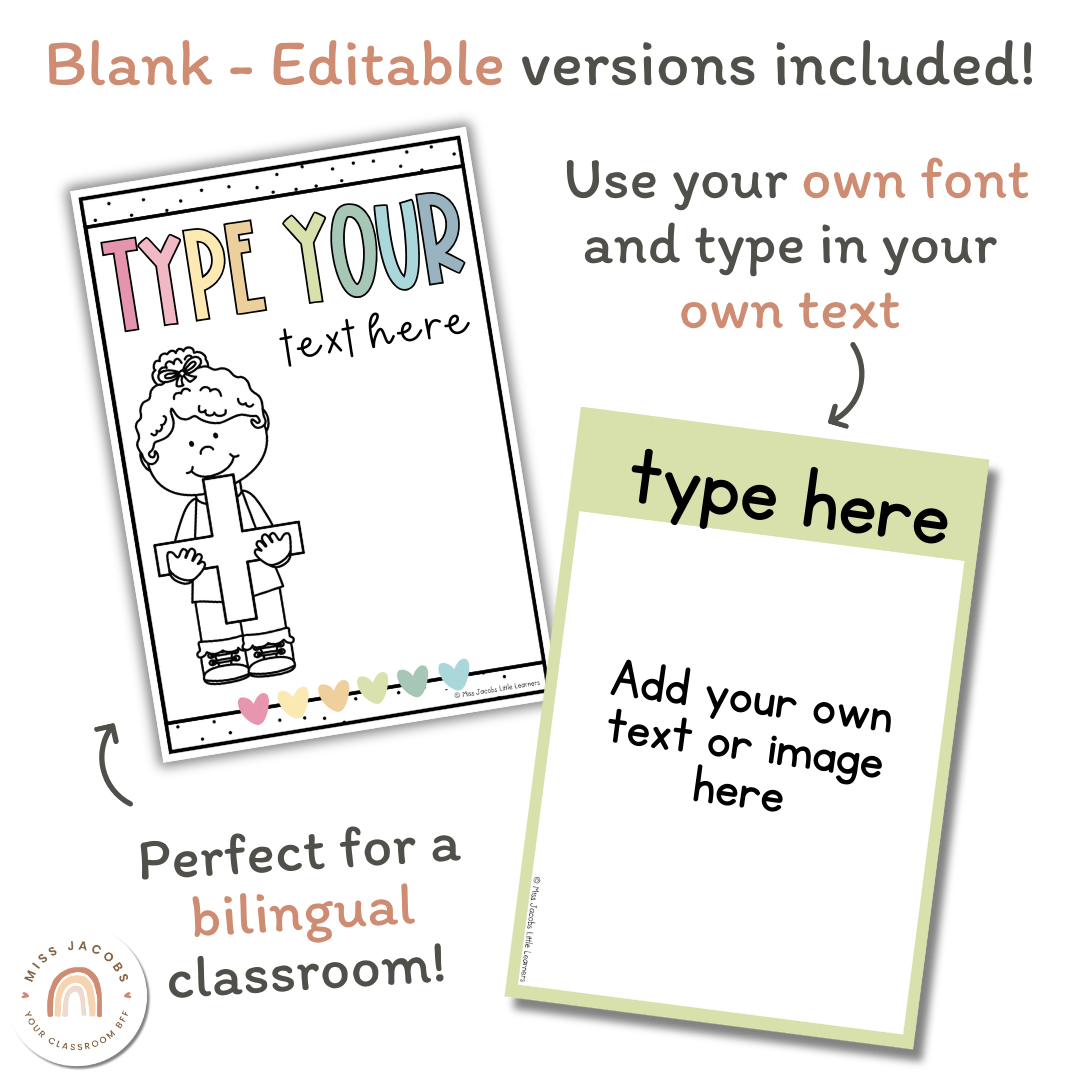 Math Operations Posters - Pastel Theme - Miss Jacobs - Default Title